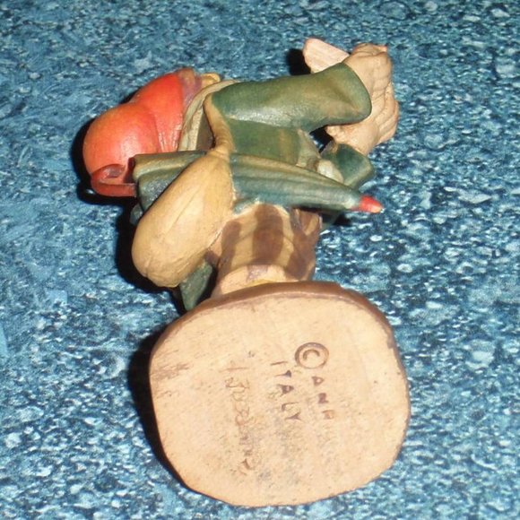 Anri | Art | 3 Anri Hand Carved Wooden Figurine Freedom Bound Boy ...